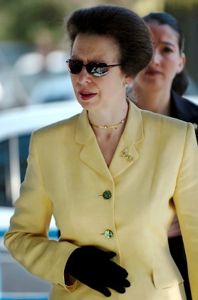 Her Royal Highness Princess Anne Enters Editorial Stock Photo - Stock ...
