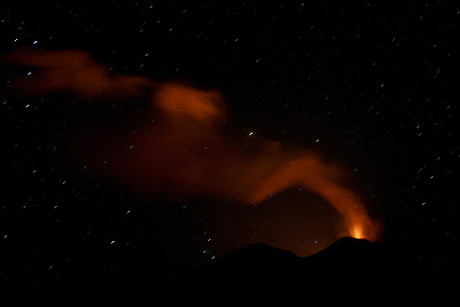 View Eruption Llaima Volcano 3 210 Editorial Stock Photo - Stock Image ...