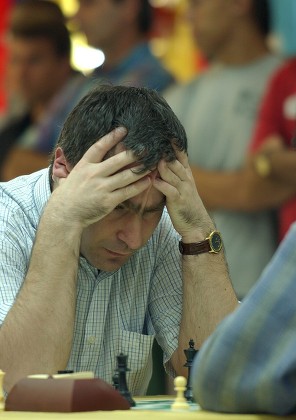 Ukranian Chess Player Vassily Ivanchuk Concentrates Editorial Stock ...