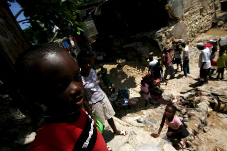 Inhabitants Martissant Neighbourhood Haitis Capital Portauprince ...