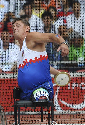 Josef Stiak Competes During Mens Discus Editorial Stock Photo - Stock ...