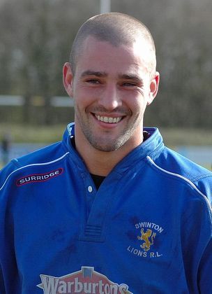 Kris Smith Swinton Lions Rugby League - Foto de stock de contenido ...