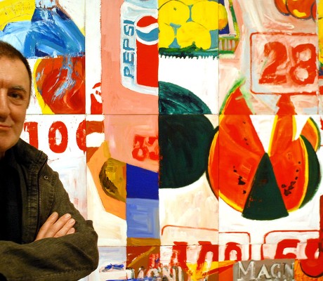 Spanish Artist Manolo Quejido Poses Front Editorial Stock Photo - Stock ...