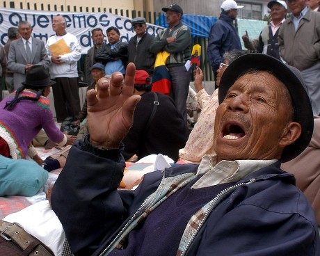 Roselena Manobanda 83yearold Ecuadorian Pensioner Shouts Editorial ...