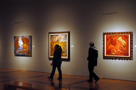 Visitors Walk Through Exhibition History Women Editorial Stock Photo ...