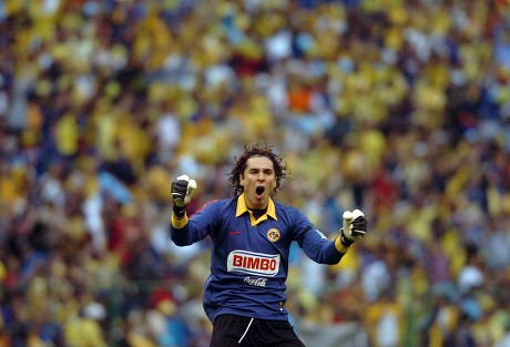 Guillermo Ochoa Goalkeeper America Celebrates After Editorial Stock ...