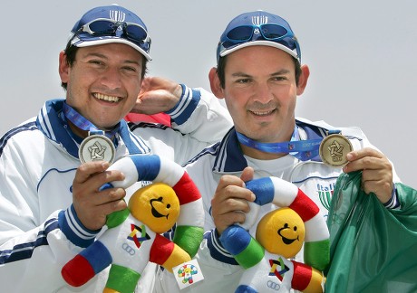 Italian Sportsmen Giovanni Pellielo R Gold Editorial Stock Photo ...