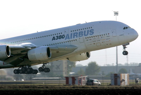Largest Passengers Aircraft Ever Built Airbus Editorial Stock Photo ...