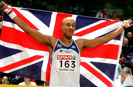 British Athlete Chris Lambert Celebrates After Editorial Stock Photo ...