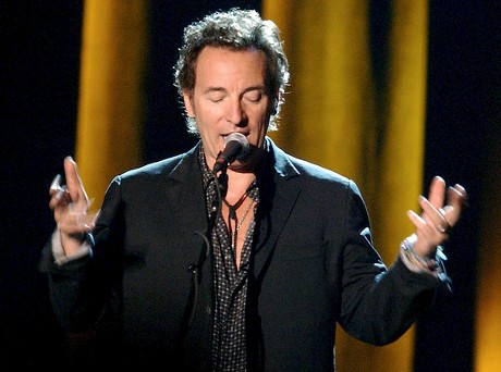 Us Rock Star Bruce Springsteen Performs Editorial Stock Photo - Stock ...