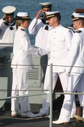 Spanish Navy Lieutenant Esther Yanez Gonzalezirun Editorial Stock Photo ...