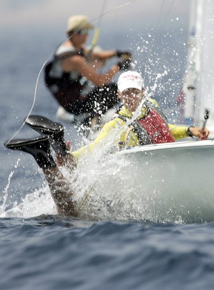 Turkish Okan Akdag Falls Into Sea Editorial Stock Photo - Stock Image ...