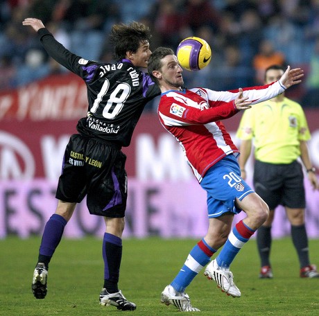 Atletico Madrids Forward Miguel Angel Mista Editorial Stock Photo ...