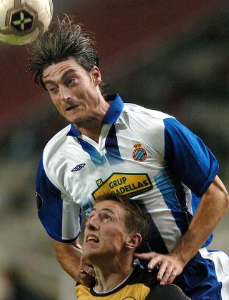 Rcd Espanyols Albert Riera Beats Josef Editorial Stock Photo - Stock ...