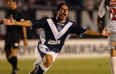 Argentinian Forward Lucas Castroman Velez Sarsfield Editorial Stock ...