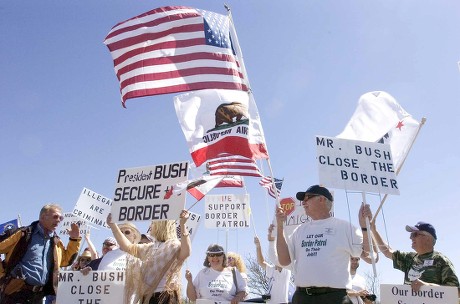 Members Minuteman Project American Border Patrol Editorial Stock Photo ...