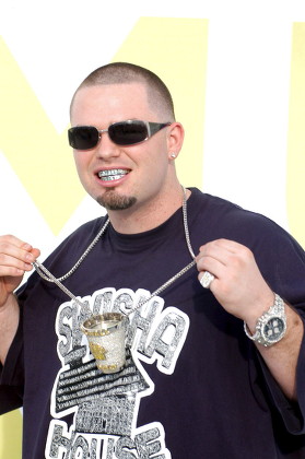 Rapper Paul Wall Poses On Red Editorial Stock Photo - Stock Image ...