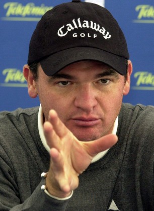 Australian Golfer Peter Fowler Talks Media Editorial Stock Photo ...