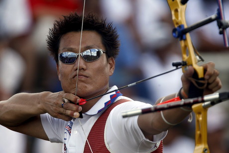 Korean Archer Park Kyung Mo Action Editorial Stock Photo - Stock Image ...