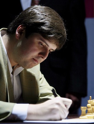 Russian Chess Player Peter Svidler Takes Editorial Stock Photo - Stock ...