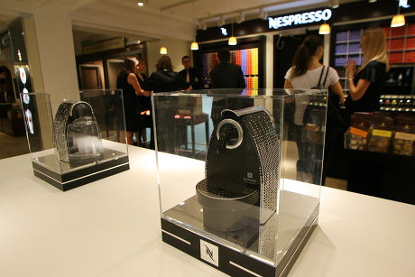 New Nespresso Coffee Bar Shop Harrods Editorial Stock Photo - Stock ...