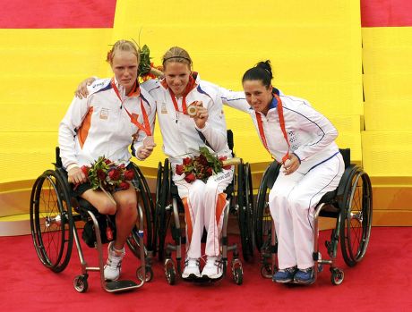 Womens Singlesopen Wheelchair Tennis Gold Medalist Editorial Stock ...