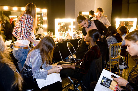 Model Backstage Editorial Stock Photo - Stock Image | Shutterstock