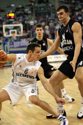 Real Madrids Serbian Igor Rakocevic L Editorial Stock Photo - Stock ...