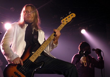 British Gothic Rock Band Cult Bass Editorial Stock Photo - Stock Image ...