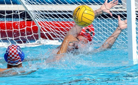 Croatian Elvis Fatovic Launches Ball Score Editorial Stock Photo ...
