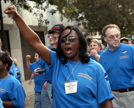 Members Canadian Labour Union Protest On Editorial Stock Photo - Stock ...
