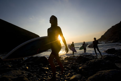 Model Released Surfers Editorial Stock Photo - Stock Image | Shutterstock