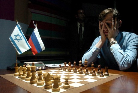 Russian Chess Player Vladimir Kramnik During Editorial Stock Photo ...