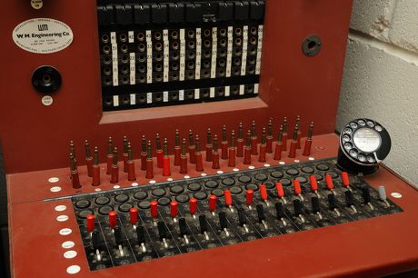 Old Fashioned Telephone Operator Exchanges Were Editorial Stock Photo ...