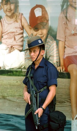 Tight Security Measures Around Hotel Raffles Editorial Stock Photo ...