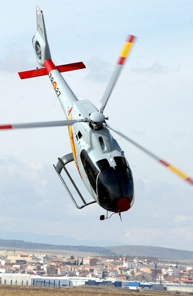 One Spanish Airforce He25 Colibri Helicopters Editorial Stock Photo ...