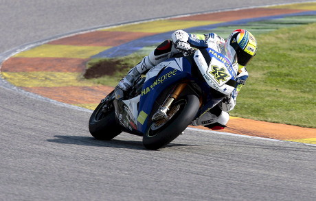 Italian Superbikes Rider Roberto Rolfo Hannspree Editorial Stock Photo ...
