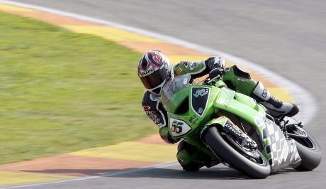 Italian Superbikes Rider Regis Laconi Kawasaki Editorial Stock Photo ...
