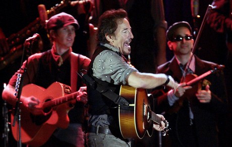 Us Singer Guitarrist Bruce Springsteen C Editorial Stock Photo - Stock ...