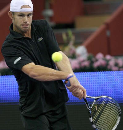 Andy Roddick Us Returns Double Handback Editorial Stock Photo - Stock ...