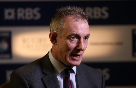 Wales Head Coach Rob Howley Talks Editorial Stock Photo - Stock Image ...