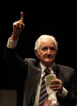 Mexican Writer Carlos Fuentes Participates Conversation Editorial Stock ...