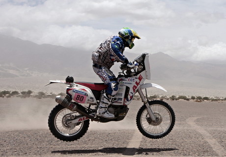 Italian Ennio Cucurachi Rides His Motorcycle Editorial Stock Photo ...