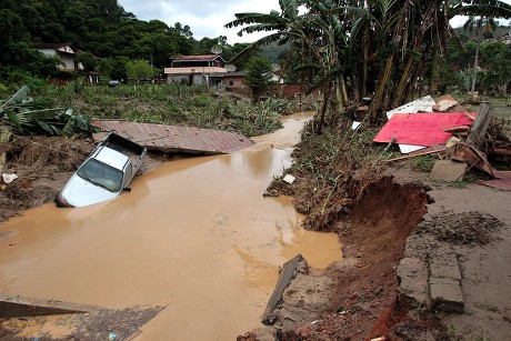 Car Rests Rubble Mud After Heavy Editorial Stock Photo - Stock Image ...