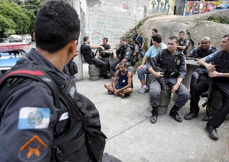 Members Bope Special Operations Battalion Detain Editorial Stock Photo ...
