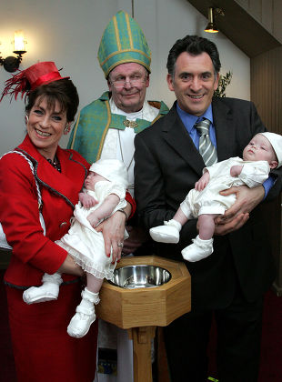 Emmerdale Christening Kathy Heath Hope Viv Editorial Stock Photo ...