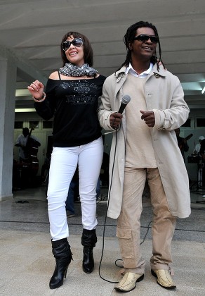 Cuban Singer Los Van Van Orchestra Editorial Stock Photo - Stock Image ...