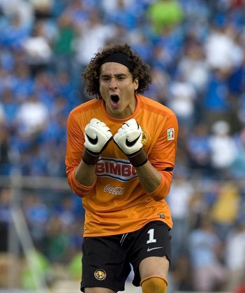 America Goalkeeper Guillermo Ochoa Celebrate After Editorial Stock ...