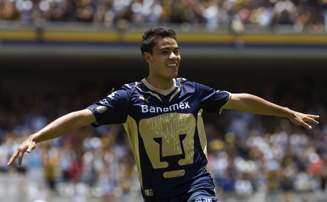 Mexican Soccer Team Pumas Player Pablo Editorial Stock Photo - Stock ...