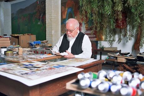 Peter Blake His Studio London Britain Editorial Stock Photo - Stock ...